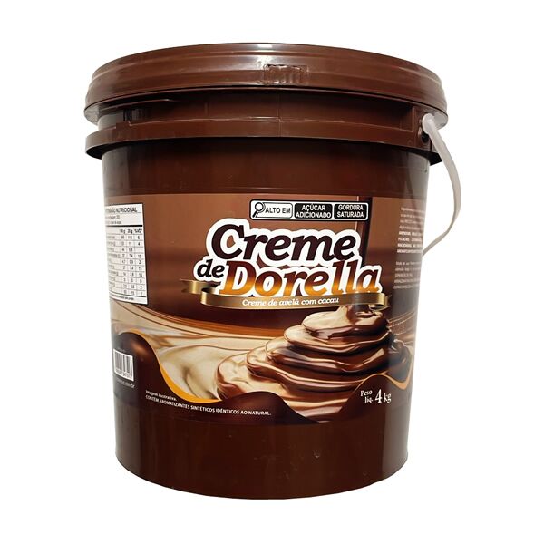 Creme de dorella – creme chocolate avelã – 4kg – Doremus – Oca do Açaí ...